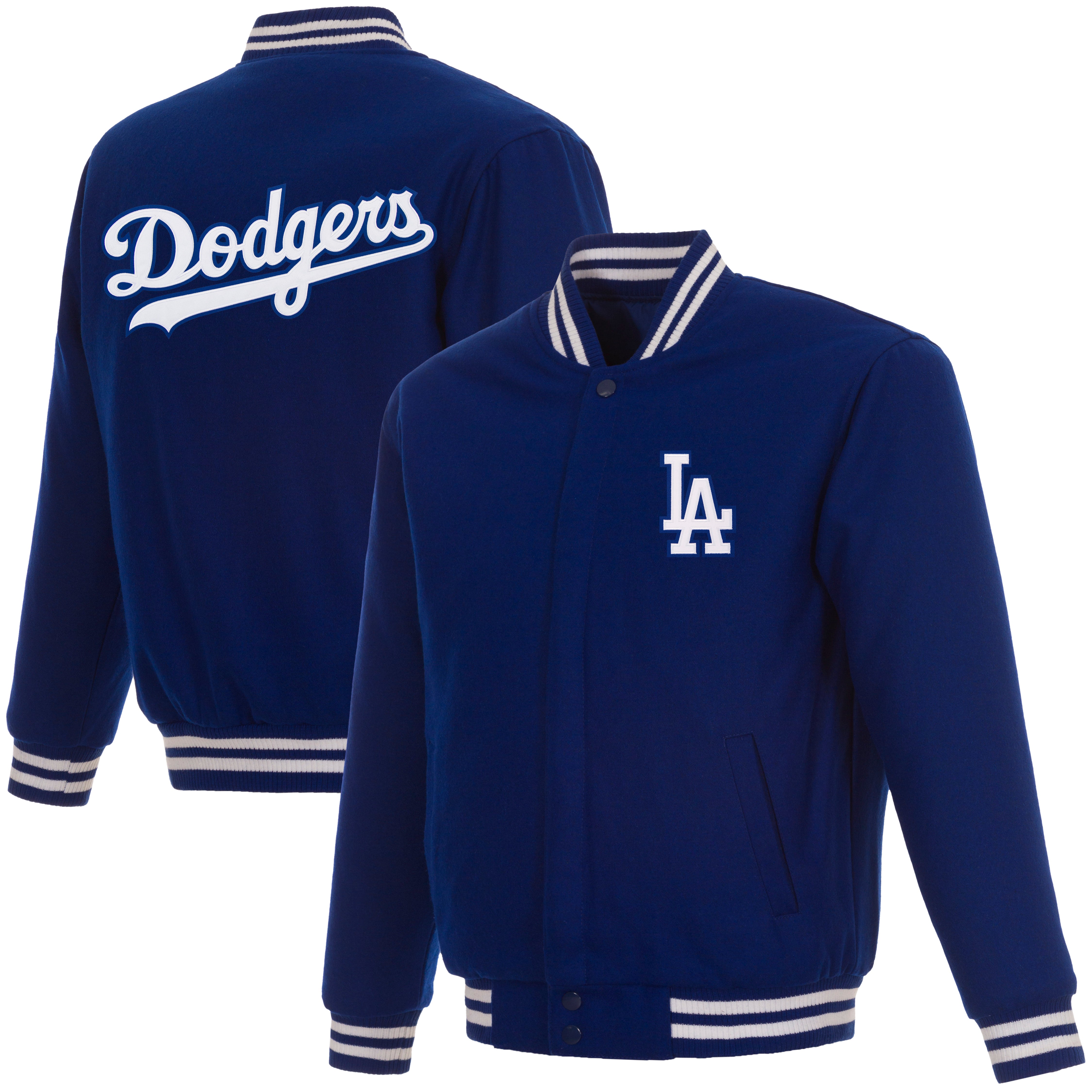 Los Angeles Dodgers All Wool Reversible Jacket – JH Design Group